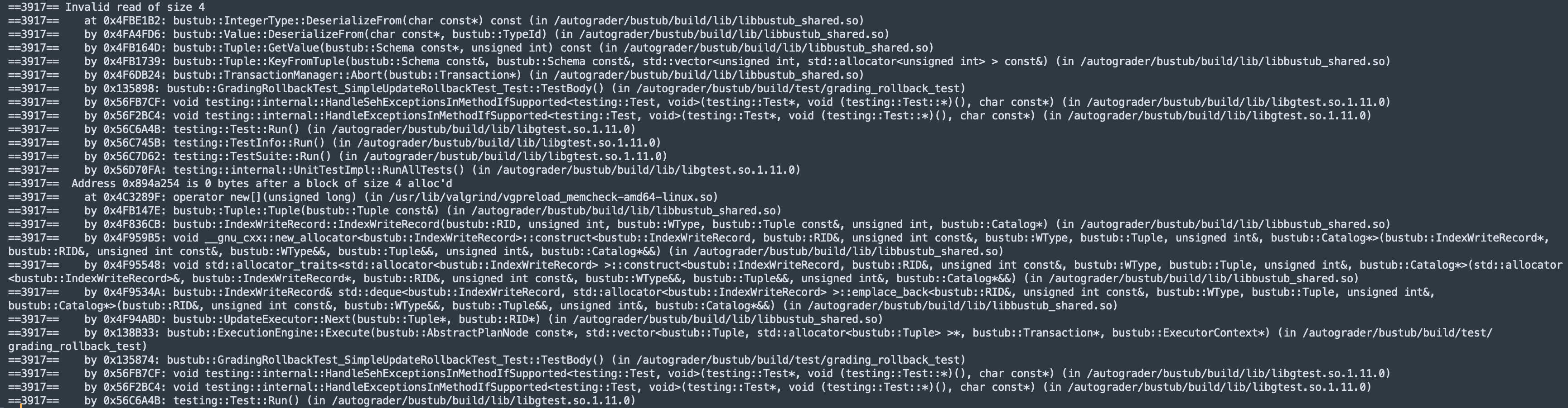 CMU15-445 数据库实验全满分通过笔记 2021 Fall bustub-cmudb lab_github cmu 15-445 2021-CSDN博客