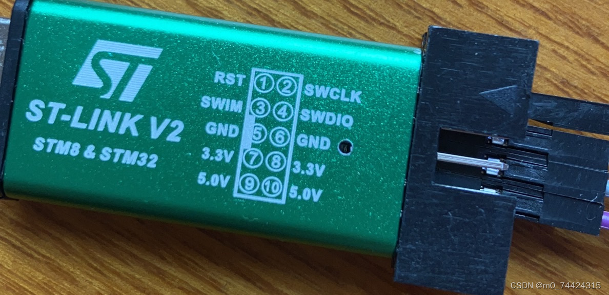 解决ST link烧录时no target connected_stlink无法烧录程序-CSDN博客