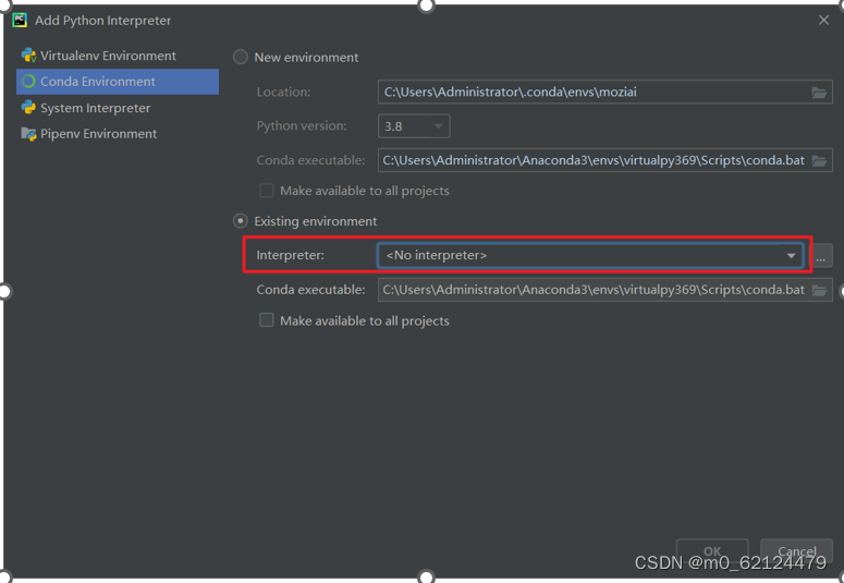 pycharm中新建项目出现的问题及过程（小白自学）_pycharm创建不了新项目-CSDN博客