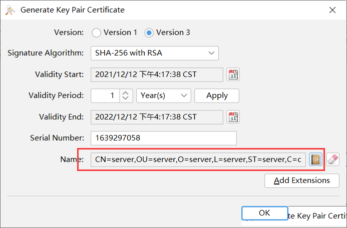 使用 KeyStore Explorer (一个 keytool 的 GUI 工具) 签发带 SAN 的二级证书并导出为 p12 格式在 SpringBoot 中使用-CSDN博客