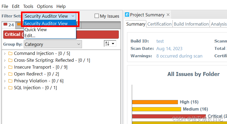 windows fortifySCA 扫描 c/c++ 项目_fortify代码扫描_信安成长日记的博客-CSDN博客