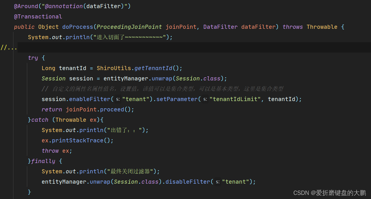 Hibernate + Springboot 实现@Filter过滤器，进行自动添加条件过滤。sprinboot多租户（共享表，通过添加tenant_id）实现方式_jpa org ...