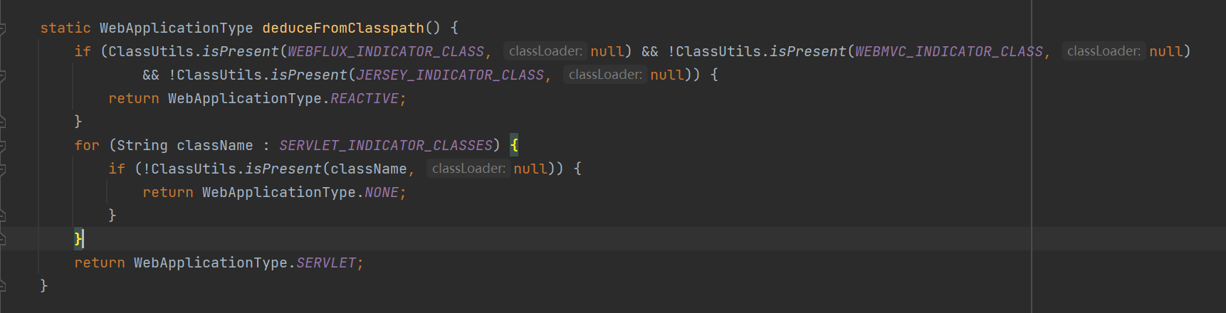 springboot 项目启动成功之后，立即链接中断踩坑_webapplicationtype的三个类型-CSDN博客