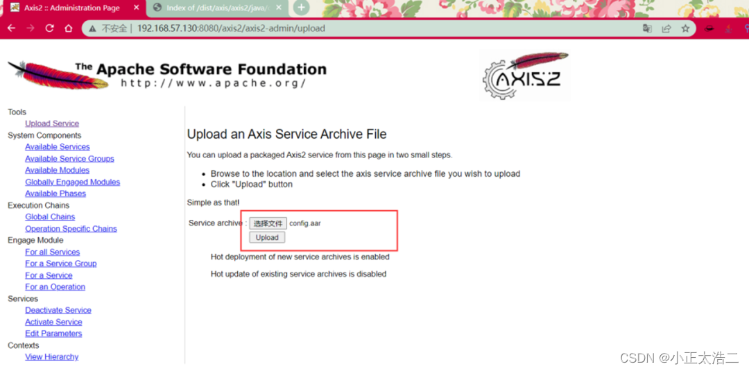 技术分享|Tomcat低版本是怎样另类实现getshell_axis2 getshell-CSDN博客