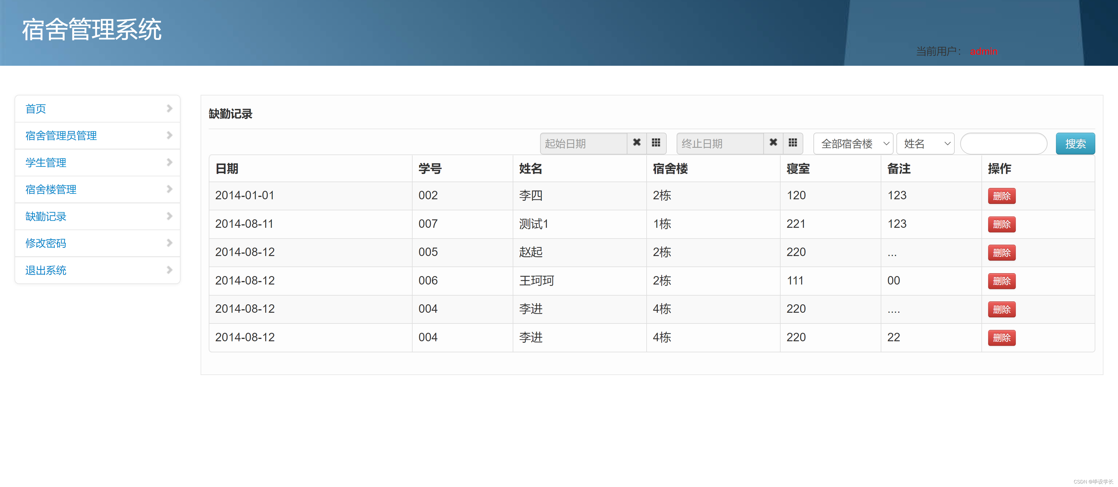 毕业设计大全6——基于java的xxx管理系统的设计与实现基于xx的xx系统设计与实现 Csdn博客