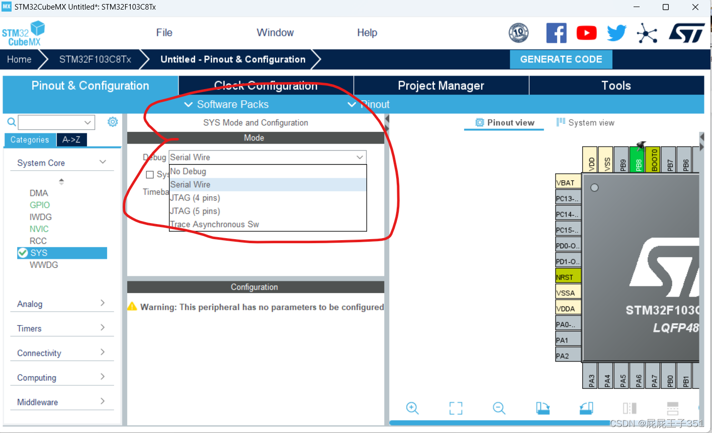 关于RCC的相关了解及如何使用STM32Cube MX配置时钟_cube 配置rcc sys-CSDN博客
