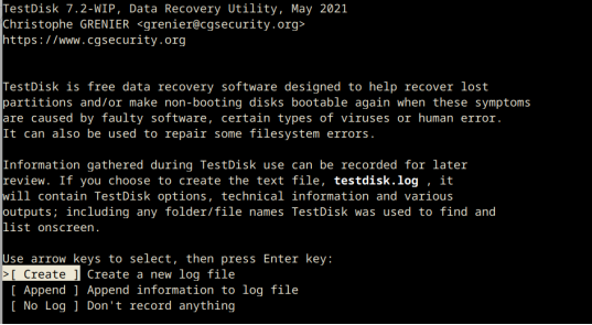 如何使用 Testdisk 恢复已删除的文件 Csdn博客