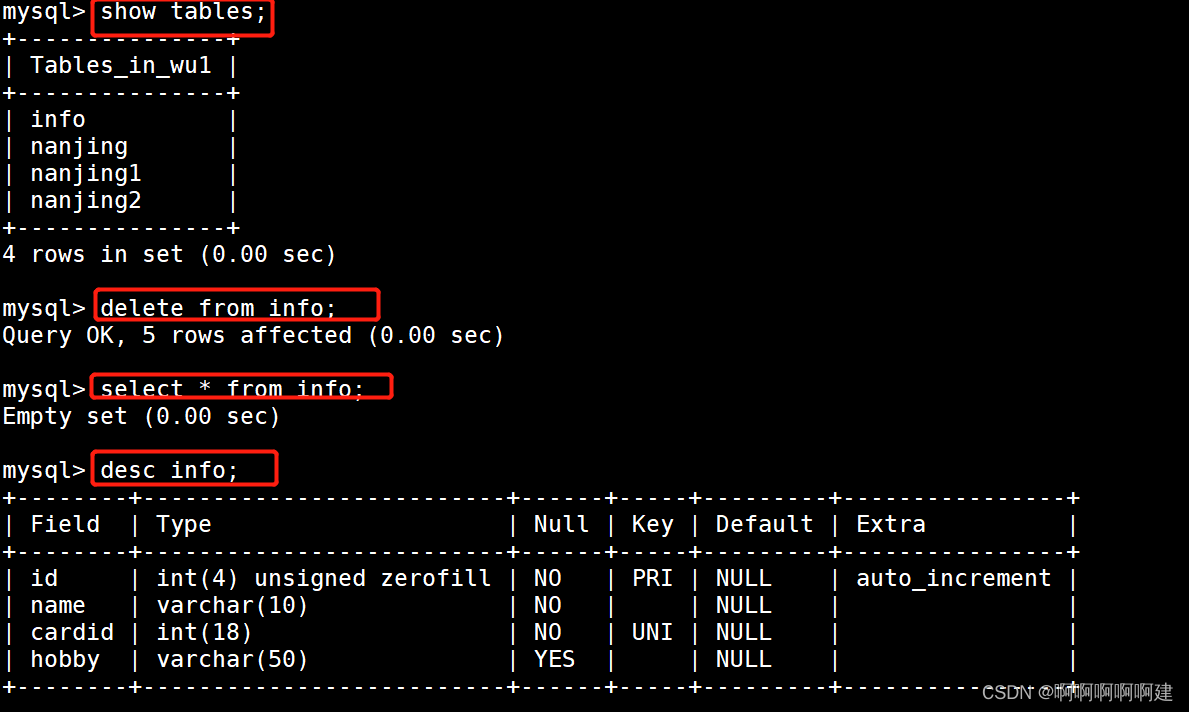 MySQL数据库基本操作-CSDN博客