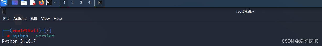 Kali_2022的python双版本切换教程_kali如何把python设置为python2-CSDN博客