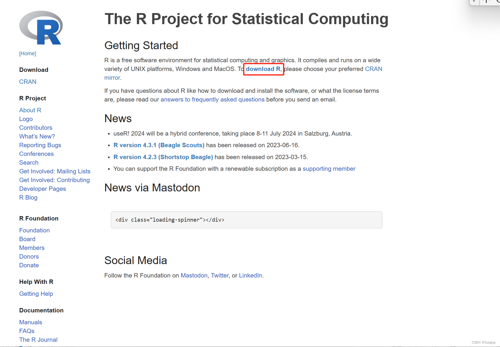 如何下载各种版本的R语言_r语言下载-CSDN博客