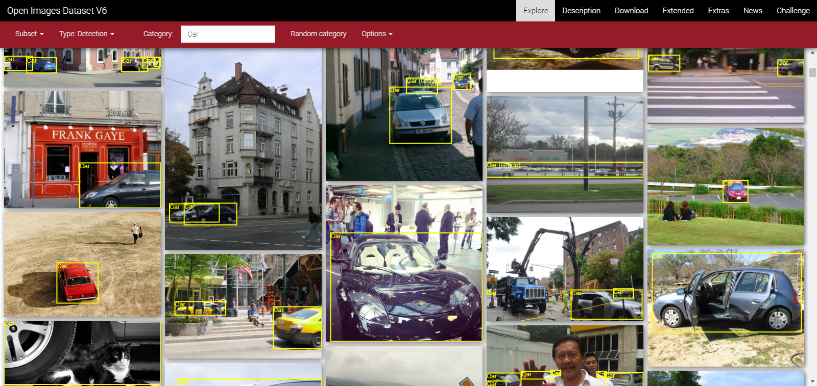 目标检测数据集：Open Images Dataset V6 + Extensions 网站获取已经标注好的数据集-CSDN博客