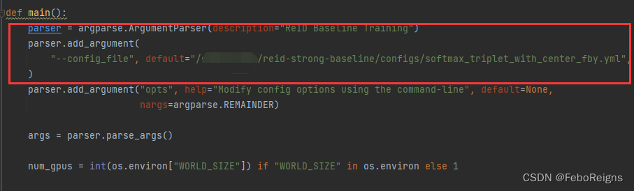 Reid Strong Baseline 代码解析_strongbaseline-CSDN博客