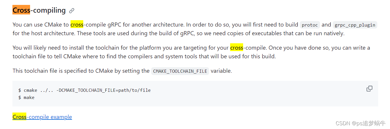 交叉编译GRPC遇到的问题_php编译安装grpc提示absl异常-CSDN博客