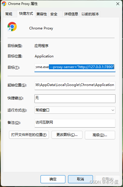 【单独为Google Chrome 添加代理】_chrome proxy-server-CSDN博客