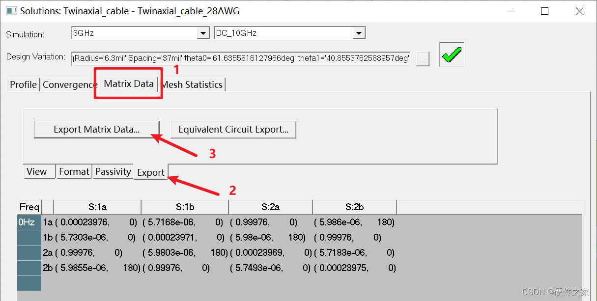 HFSS仿真结果导出为SNP文件_hfss导出snp文件-CSDN博客