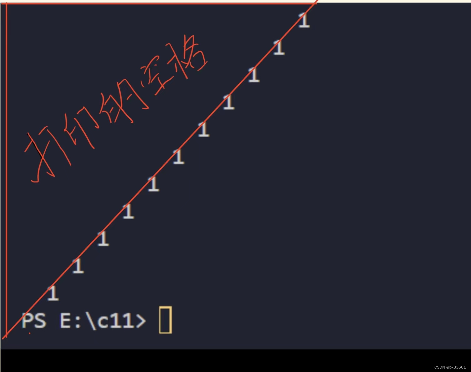 C语言写杨辉三角(基础)c语言杨辉三角 Csdn博客