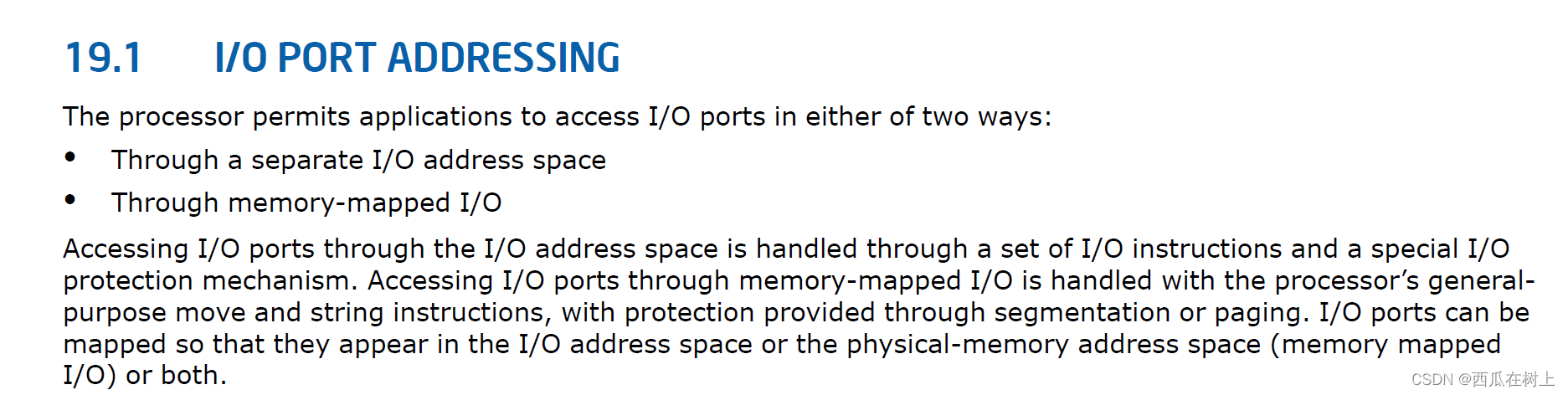 计算机基础——MMIO&PMIO-CSDN博客
