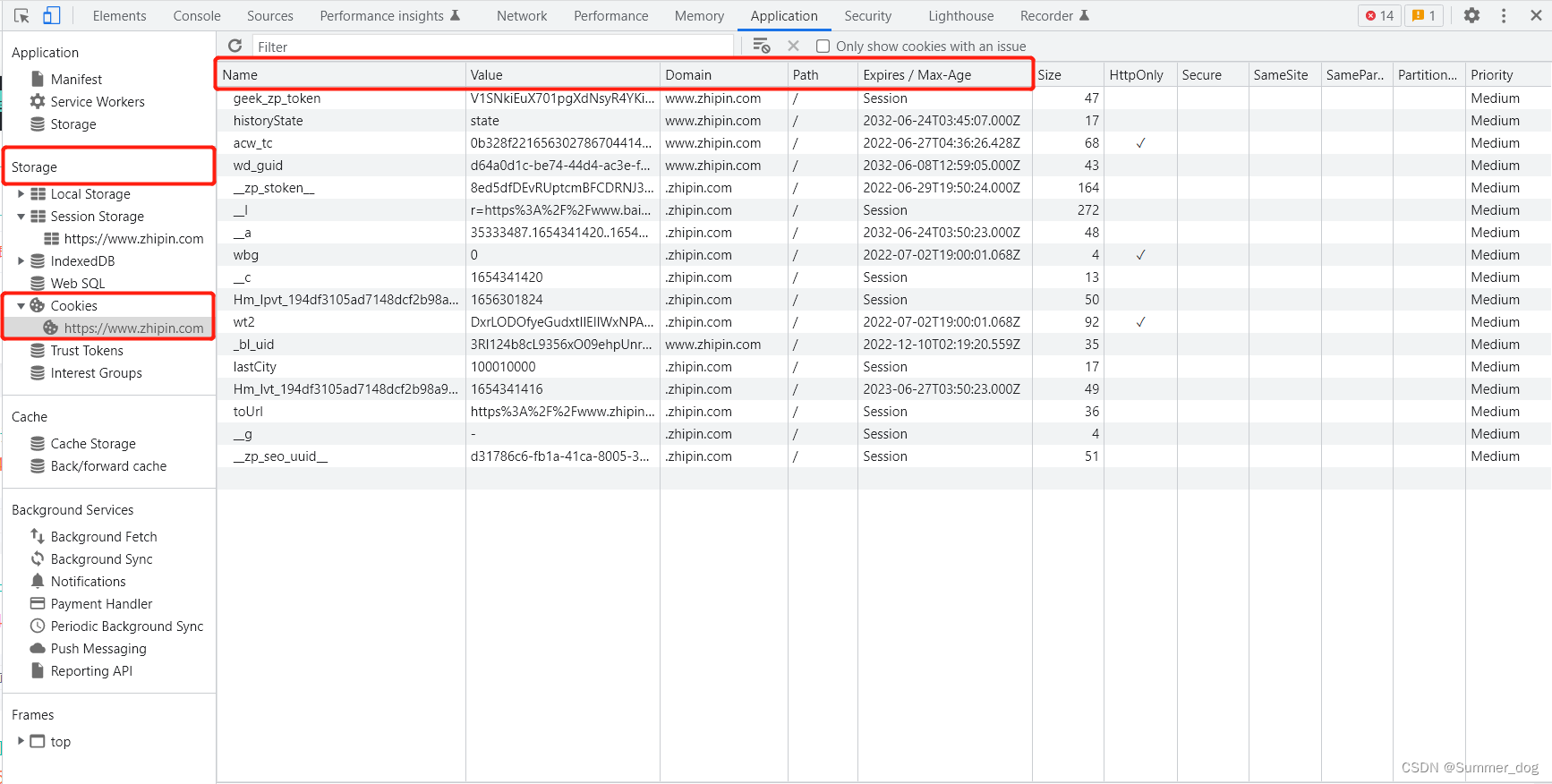 Cookie 详解-CSDN博客