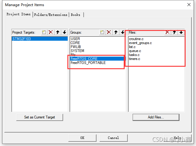 【stm32】stm32f103——freertos移植 从stm32f103战舰v3移植代码到stm32f103rct6 Csdn博客