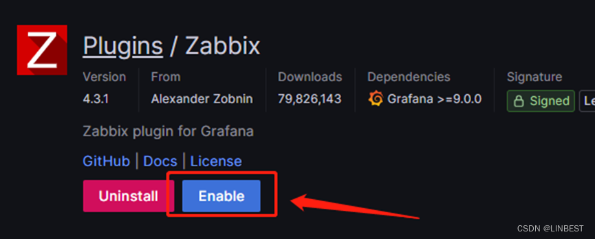 Grafana947安装zabbix插件、配置zabbix数据源grafana安装zabbix插件 Csdn博客