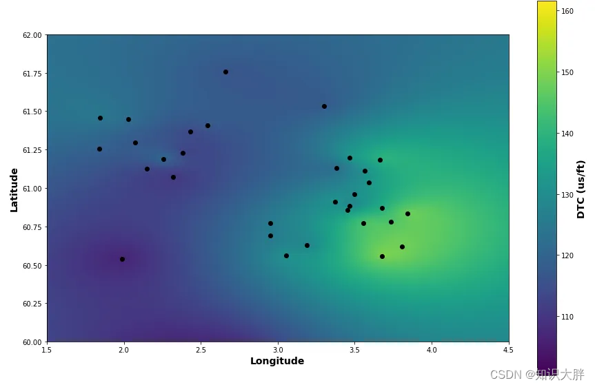 利用 Pykrige 和 Matplotlib 进行地质变化的空间可视化 从测井测量探索空间地质变化 Csdn博客