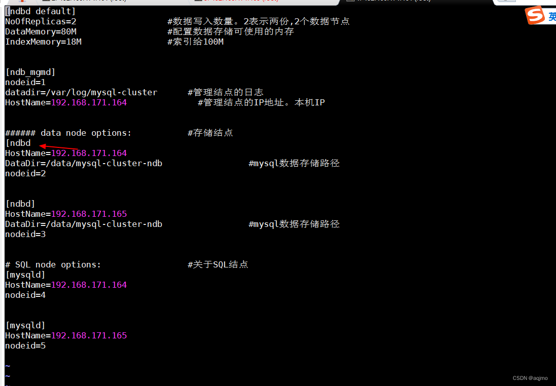 【mysql-cluster[ndbd(NDB)]一直starting】_tables not available after 120 seconds. consider i-CSDN博客