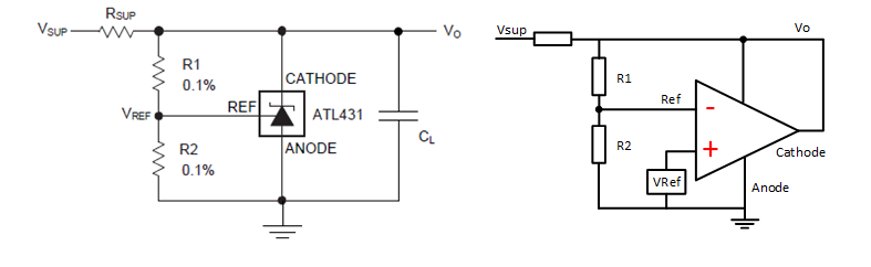 TL431应用电路与LTspice仿真_ltspice tl431-CSDN博客
