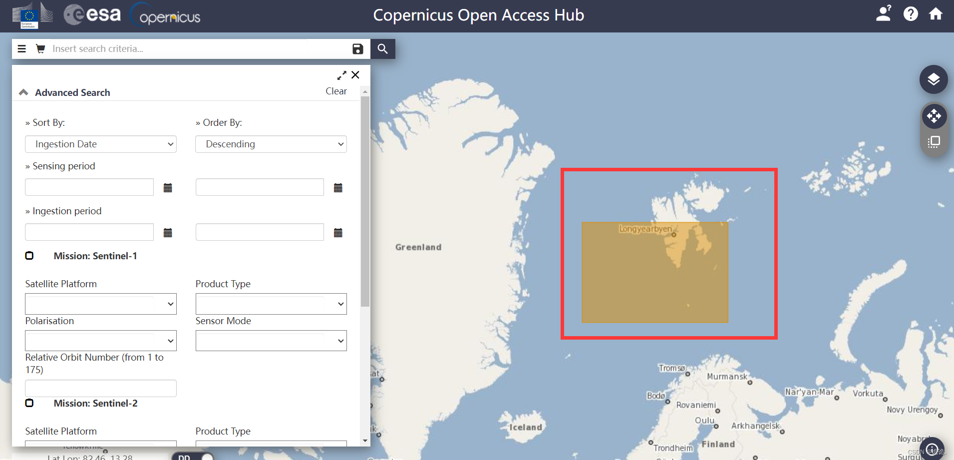 Sentinel-1/2/3下载教程_sentinel下载-CSDN博客