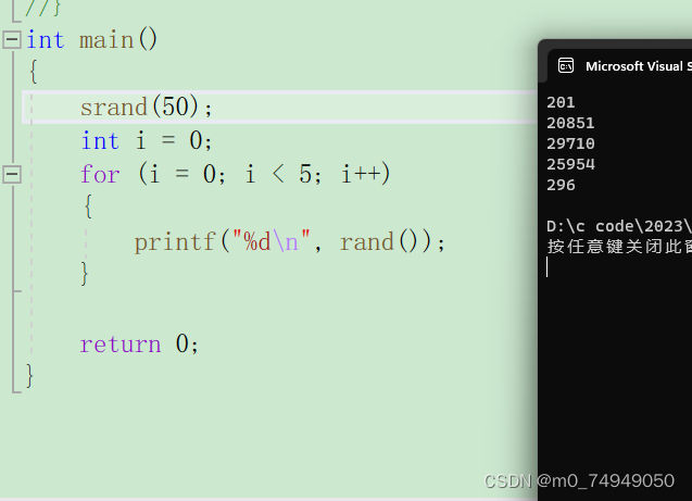 rand（）函数_rand 函数 csdn-CSDN博客