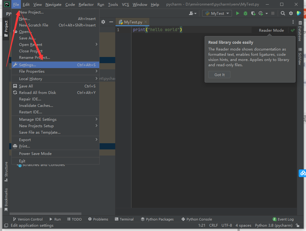python3.8的安装 下载及pycharm配置Python环境_python3.8下载-CSDN博客