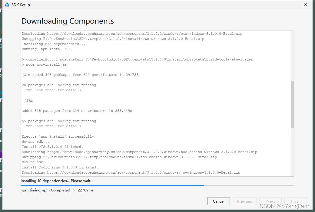 安装鸿蒙开发工具提示error Cause Failed To Execute The Task Error Execute