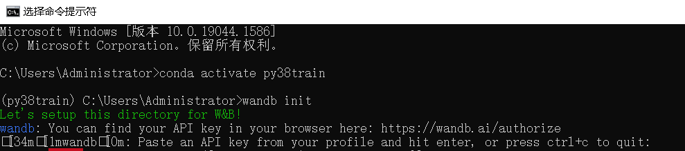 yoloV5训练出错：wandb.errors.UsageError: api_key not configured (no-tty). call wandb.login(key=[your ...