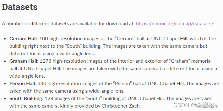三维重建公开数据集整理（MVS篇）_植物三维重建数据集-CSDN博客