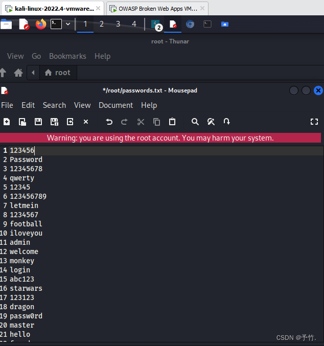 使用Hydra对基本身份验证进行暴力破解攻击-CSDN博客