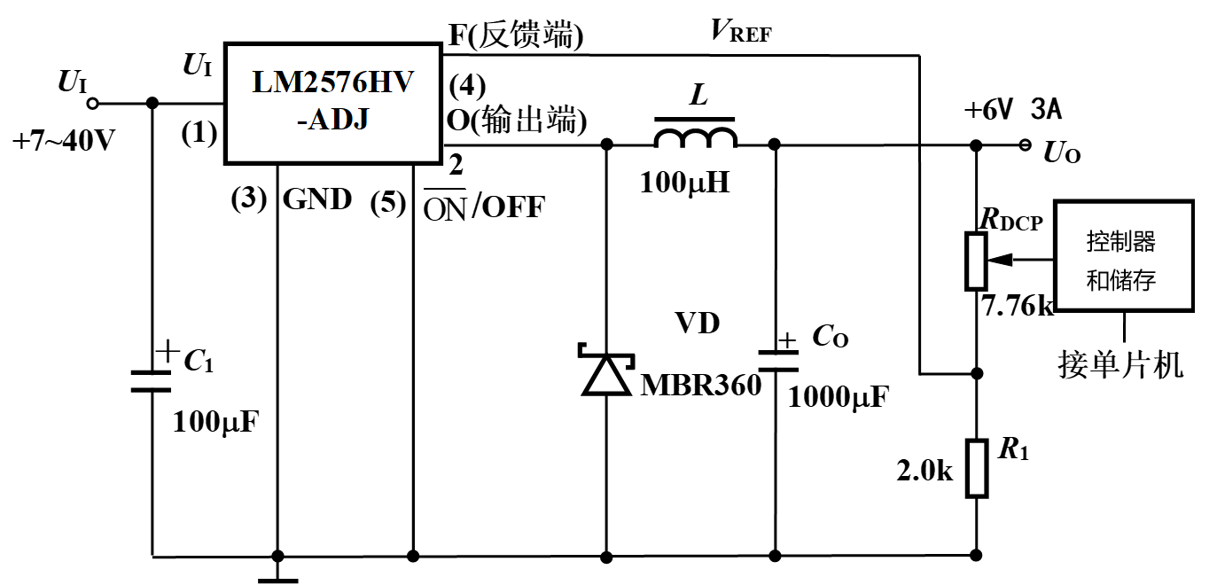 开关稳压器工作原理与典型应用电路分析——LM2576、LM2596与LM2577_lm2576s-5.0稳压电路图-CSDN博客