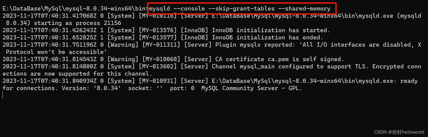 windows下忘记MySQL用户名与密码的办法（最新亲测可用）_mysql忘记用户名和密码-CSDN博客