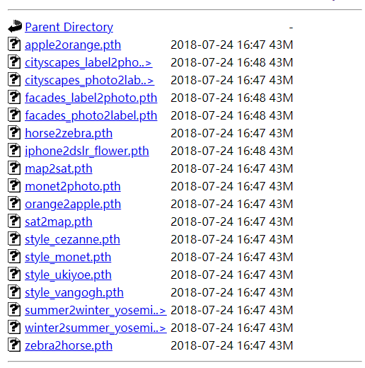 [Pytorch系列-68]：生成对抗网络GAN - 图像生成开源项目pytorch-CycleGAN-and-pix2pix - 使用预训练模型测试CycleGAN模型_苹果到橘子的数据集 ...
