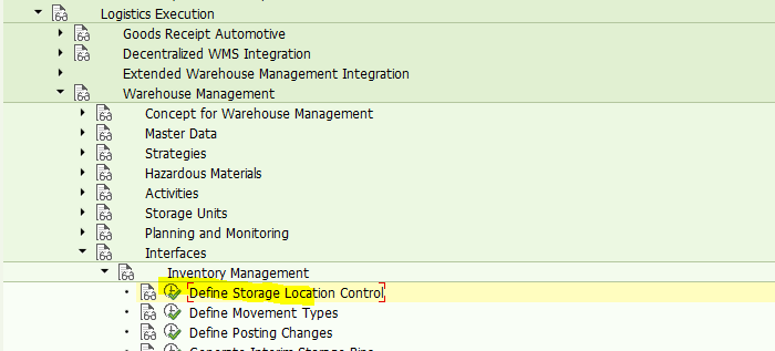 SAP WM 使用Storage Location Reference实现IM层面的存储地点和WM层面的存储类型之间的软关联_sap ewm warehouse storage ...