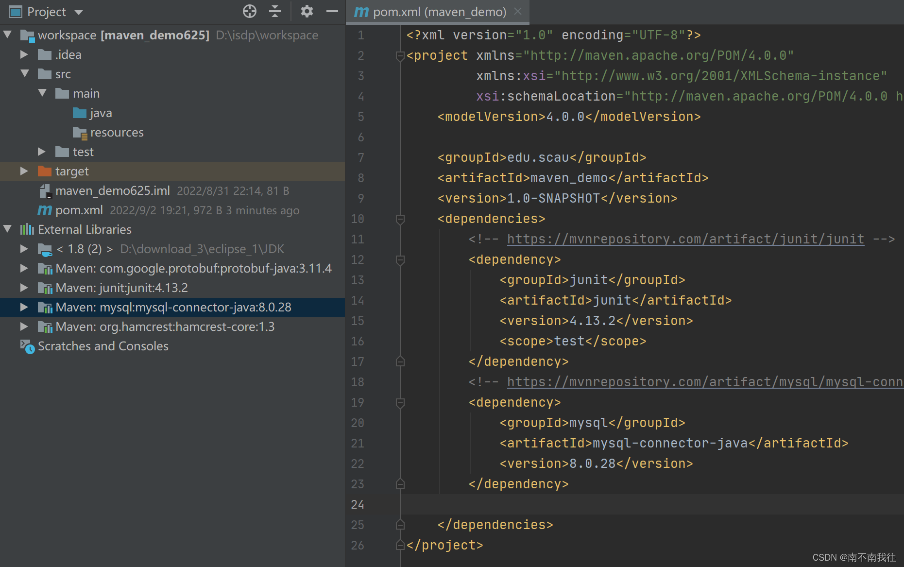 idea maven 配置_idea中,reload project对应的命令-CSDN博客