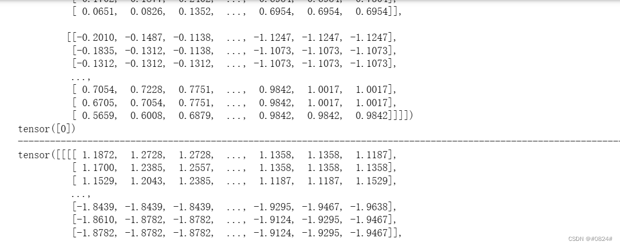 数据预处理——dataloader返回值dataloader的返回值 Csdn博客