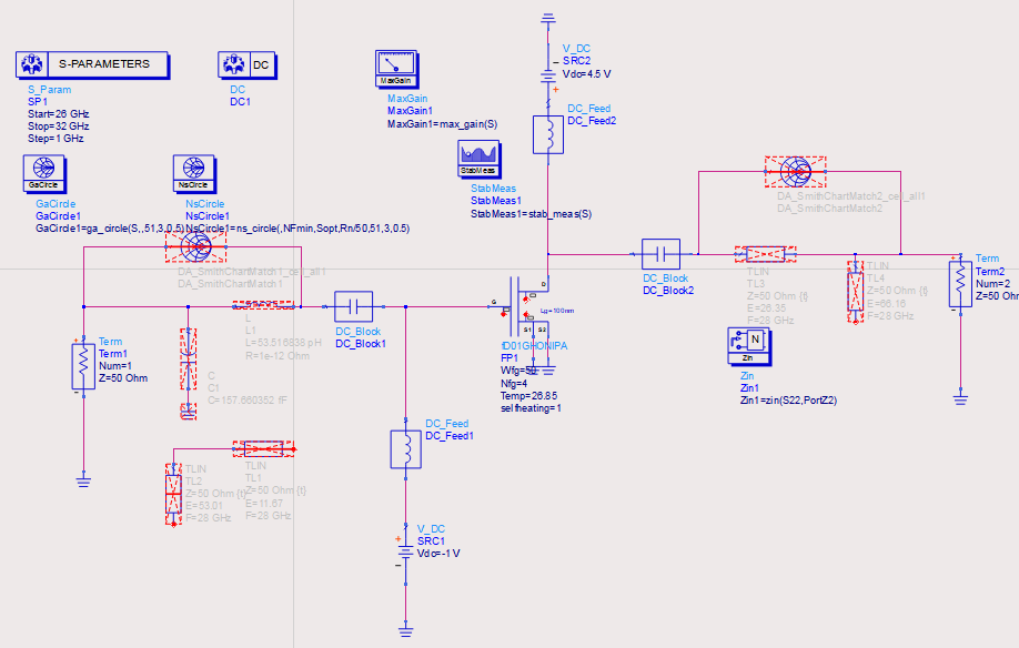 LNA从零开始(1)_最小噪声匹配-CSDN博客