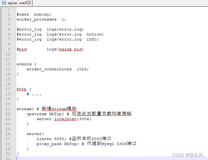 Nginx代理tcp连接数据库nginx代理数据库 Csdn博客