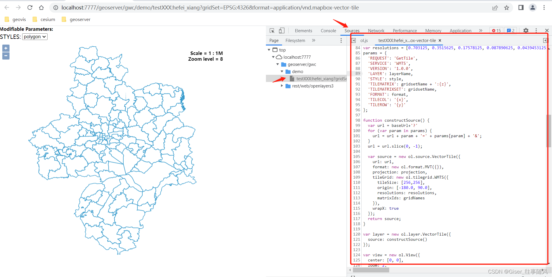 geoserver 发布 矢量切片（pbf）并用openlayers 6.14 /leaflet 1.8 加载展示 （二）（小白必备：超详细教程）_mapbox 加载 geoserver 按组 ...