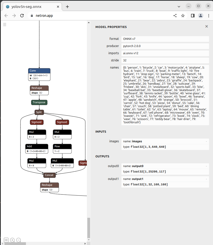 YOLOv5 实例分割 导出ONNX格式_yolox 训练后到处.onnx文件-CSDN博客