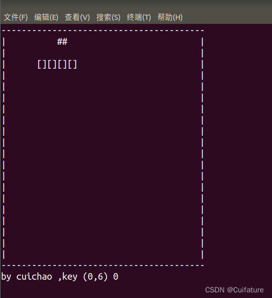基于Linux ncurses库的贪吃蛇（C语言）_ncurses库贪吃蛇-CSDN博客