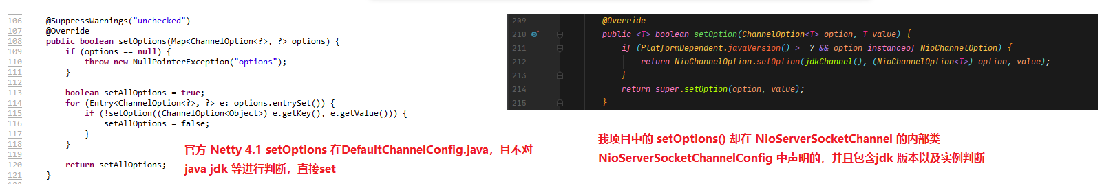 Netty4.x: Server端 设置 option 警告 Unknown channel option ‘xxxx‘ for channel 分析及解决 (附源码分析)-CSDN博客