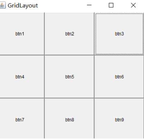 Java GUI(图形用户界面)-----GridLayout(网格布局管理器)详解_new gridlayout-CSDN博客