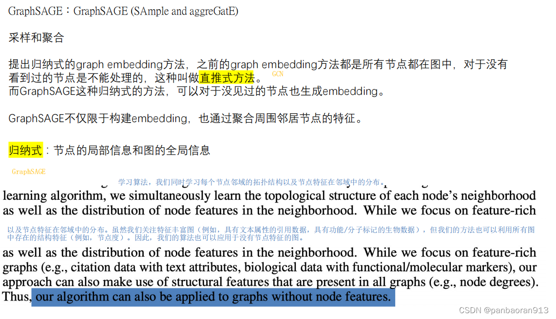 【GNN笔记】GraphSAGE(四)_gcn 伪代码-CSDN博客