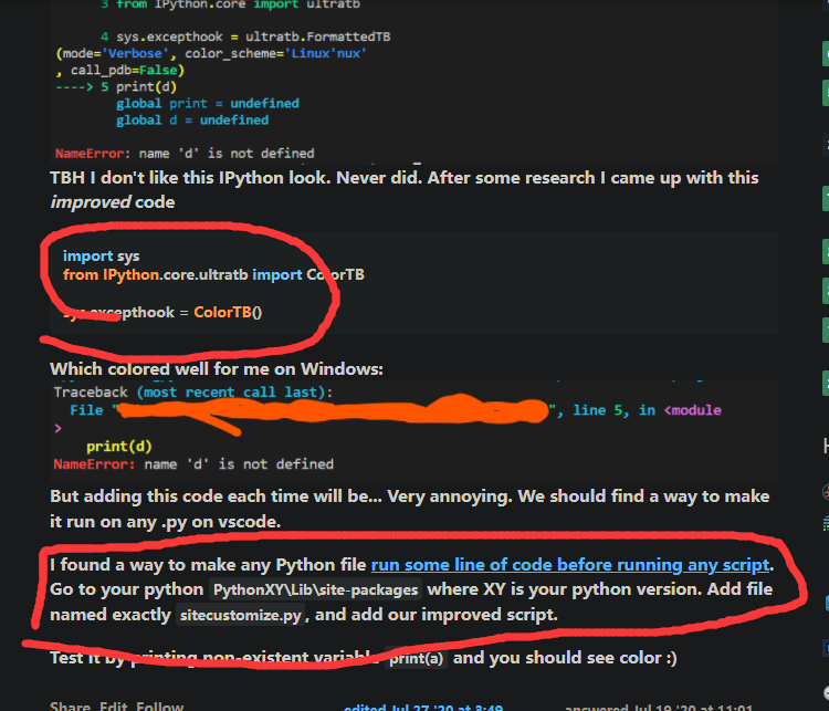 [问题记录]win10下VScode 终端（Python)报错信息不变红色_vscode进行python开发设置报错不提示为红色-CSDN博客